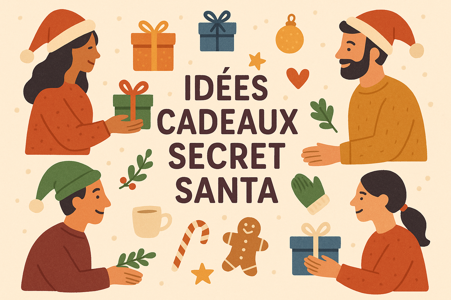 Les meilleures idées de cadeaux pour un secret santa réussi ...